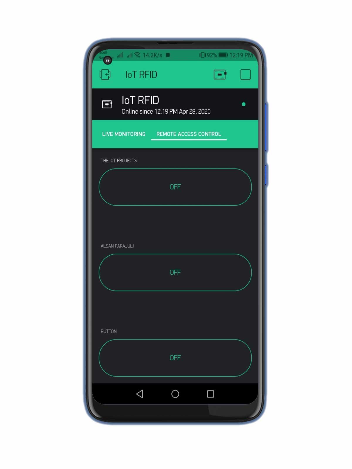 IoT Based RFID Smart Door Lock System Using NodeMCU ESp8266