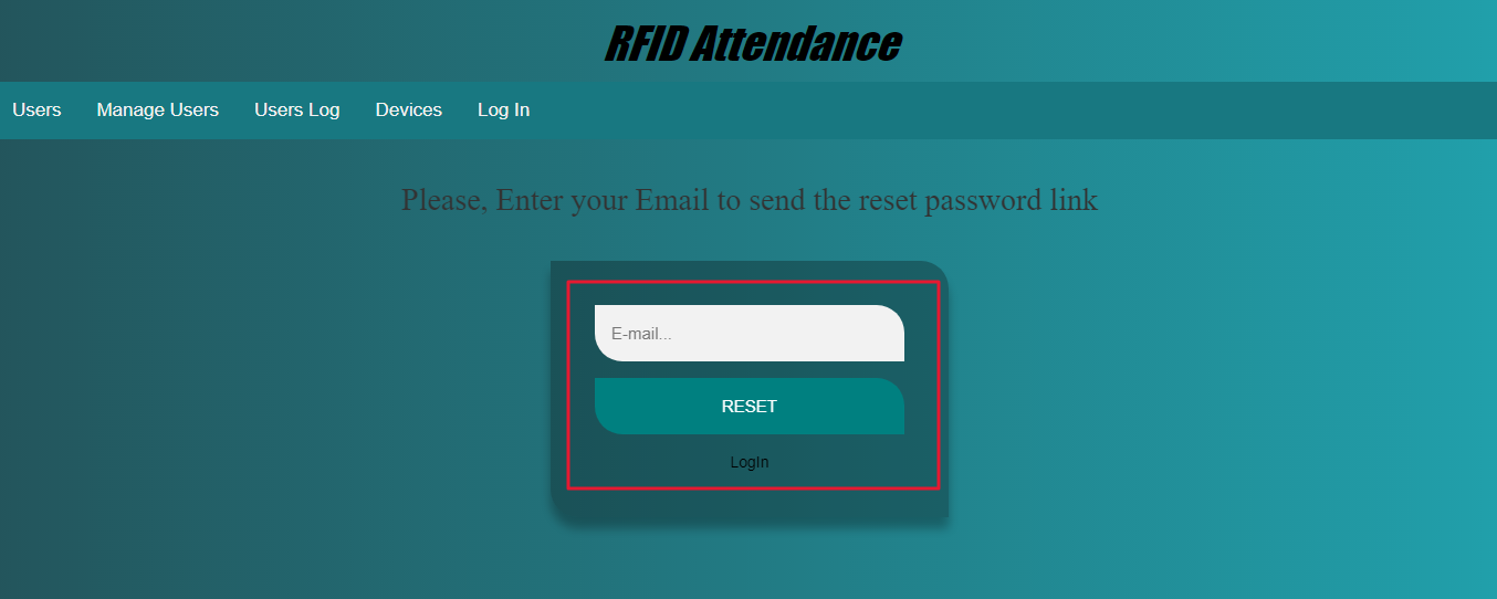 RFID Based Attendance System Using NodeMCU with PHP Web App