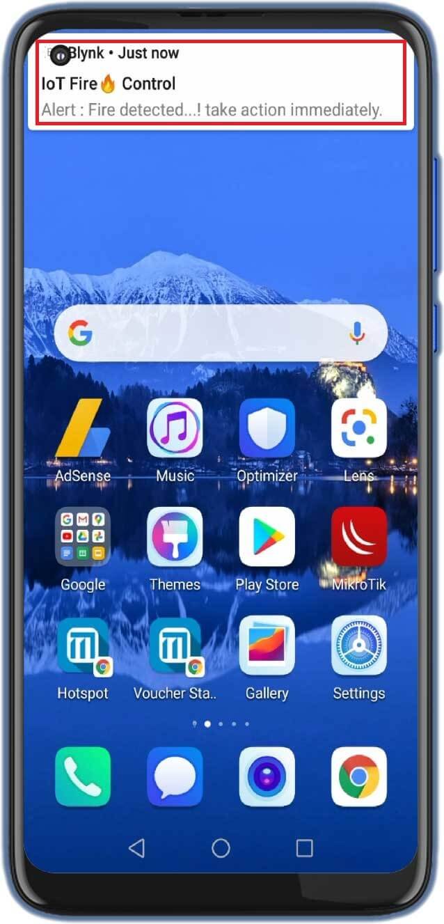 Iot Based Fire Detector And Automatic Extinguisher Using Nodemcu