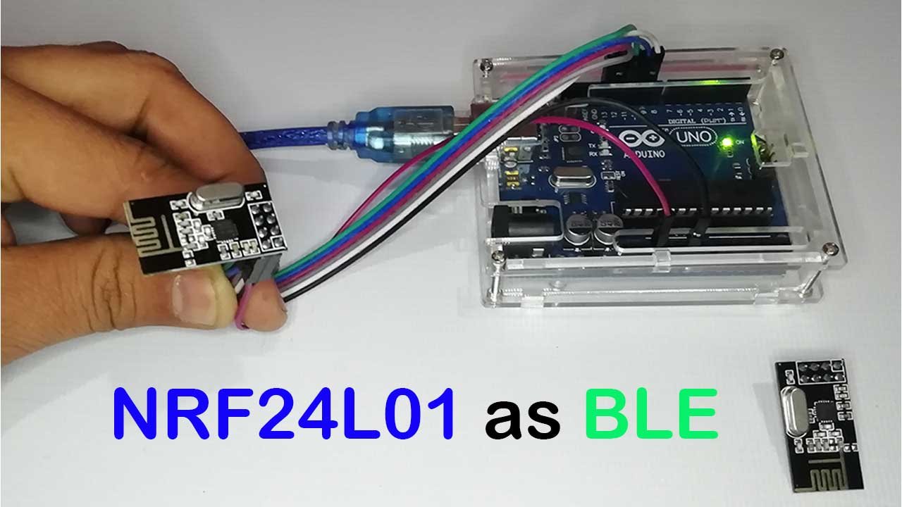 Nrf24l01 As Ble Module With Arduino Iot Projects Ideas
