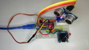 Portable Radar Using Arduino & Ultrasonic Sensor - IoT Projects Ideas