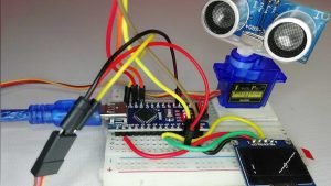 Portable Radar Using Arduino & Ultrasonic Sensor - IoT Projects Ideas