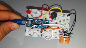 Alcohol Detector Using Arduino & MQ3 Sensor - IoT Projects Ideas