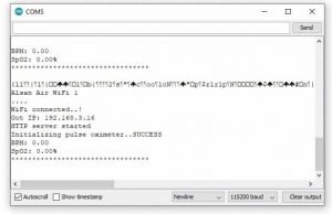 MAX30100 Pulse Oximeter Webserver using NodeMCU ESP8266