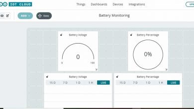 Battery Status Monitoring System using ESP8266 & Arduino IoT Cloud