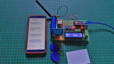 RFID based Attendance System using Arduino & SIM800L Module