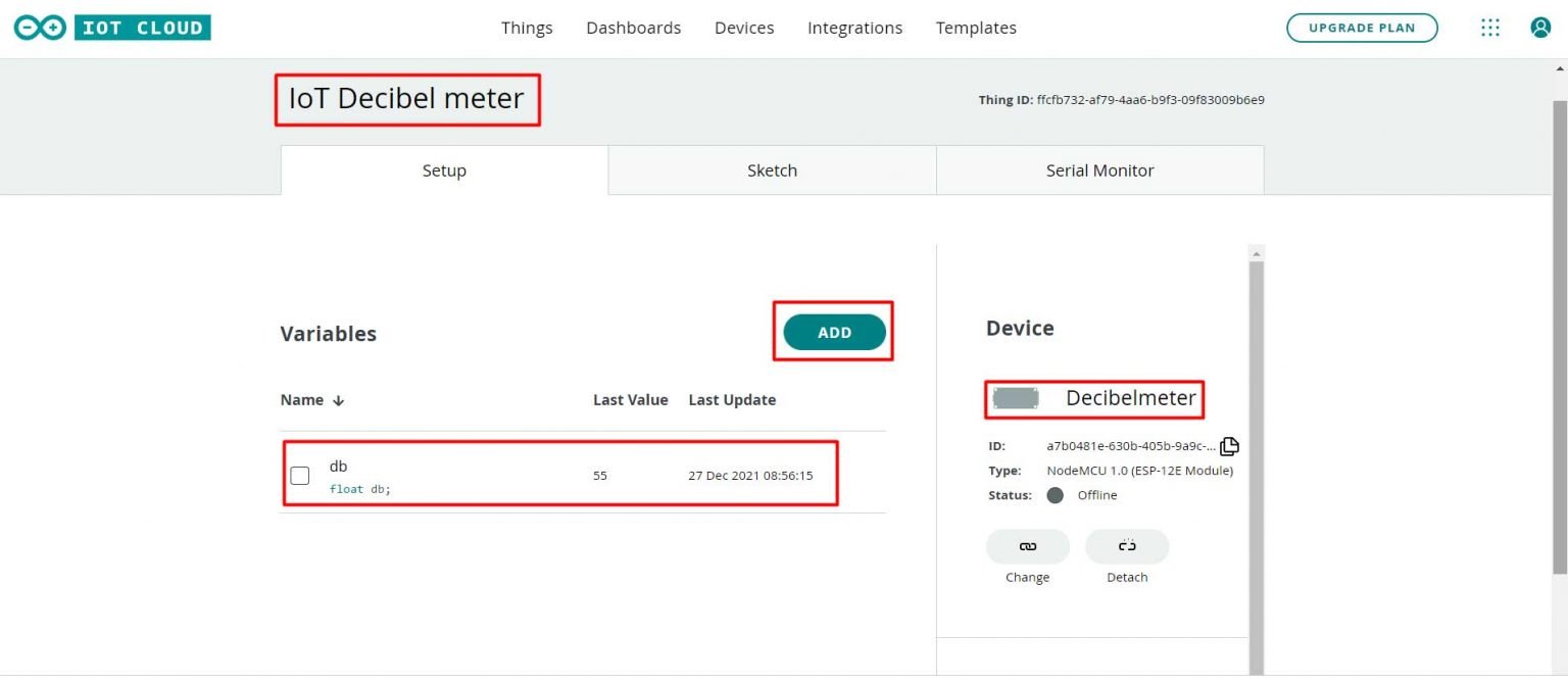 Iot Based Decibel Meter With Esp8266 And Sound Sensor