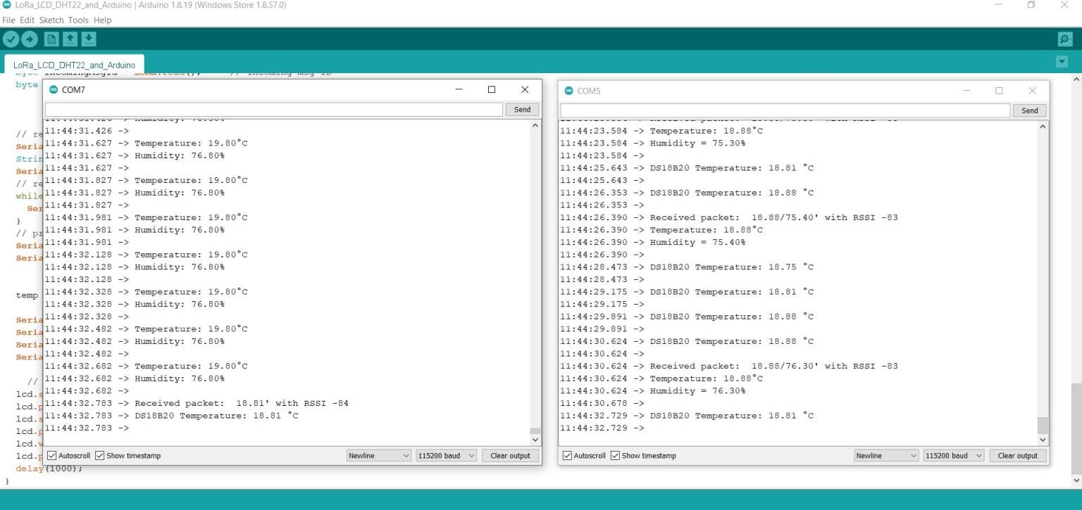 Lora Based Two Way Wireless Communication System With Arduino