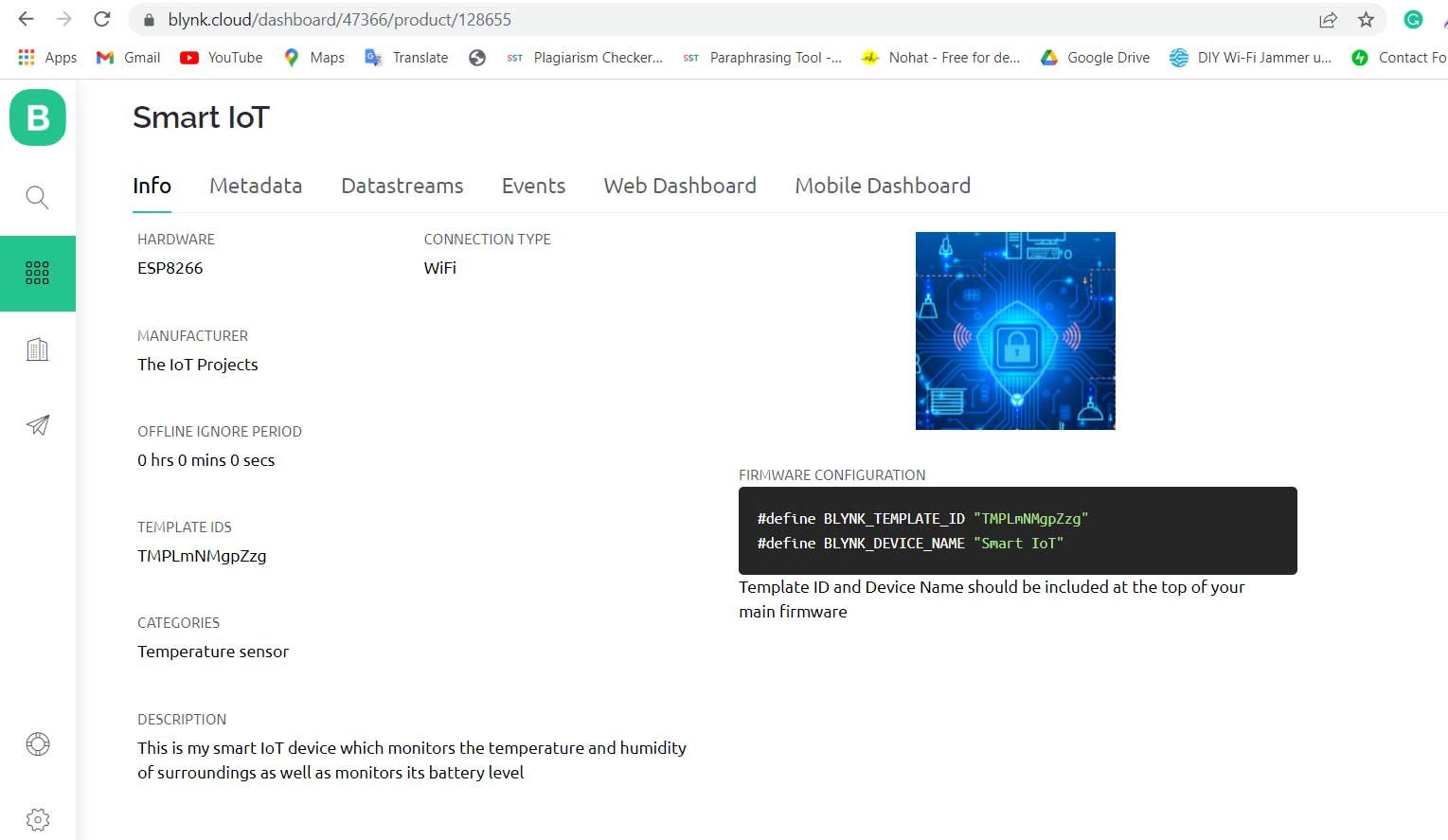 ESP8266 Monitor its Own Battery Level using IoT