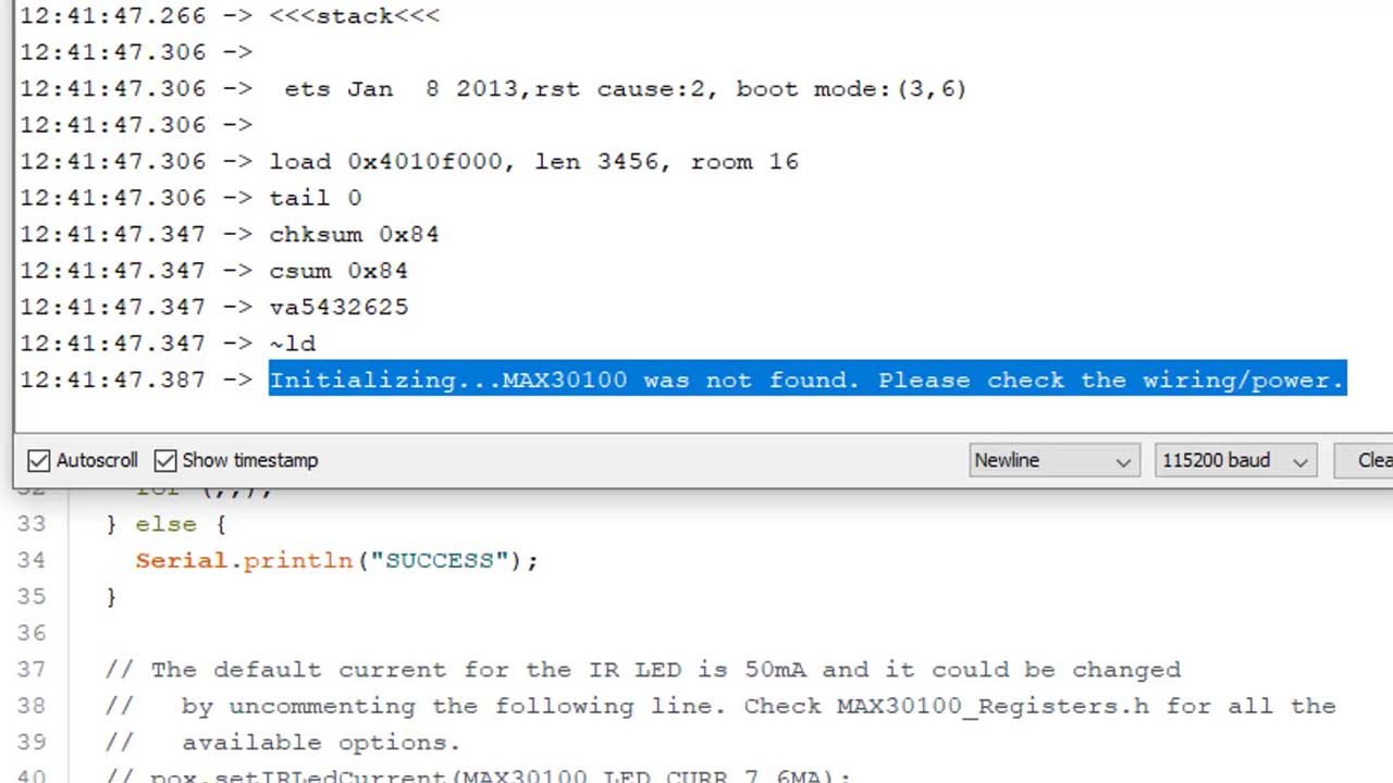 Fix MAX30100 Sensor & DIY Pulse Oximeter using Arduino
