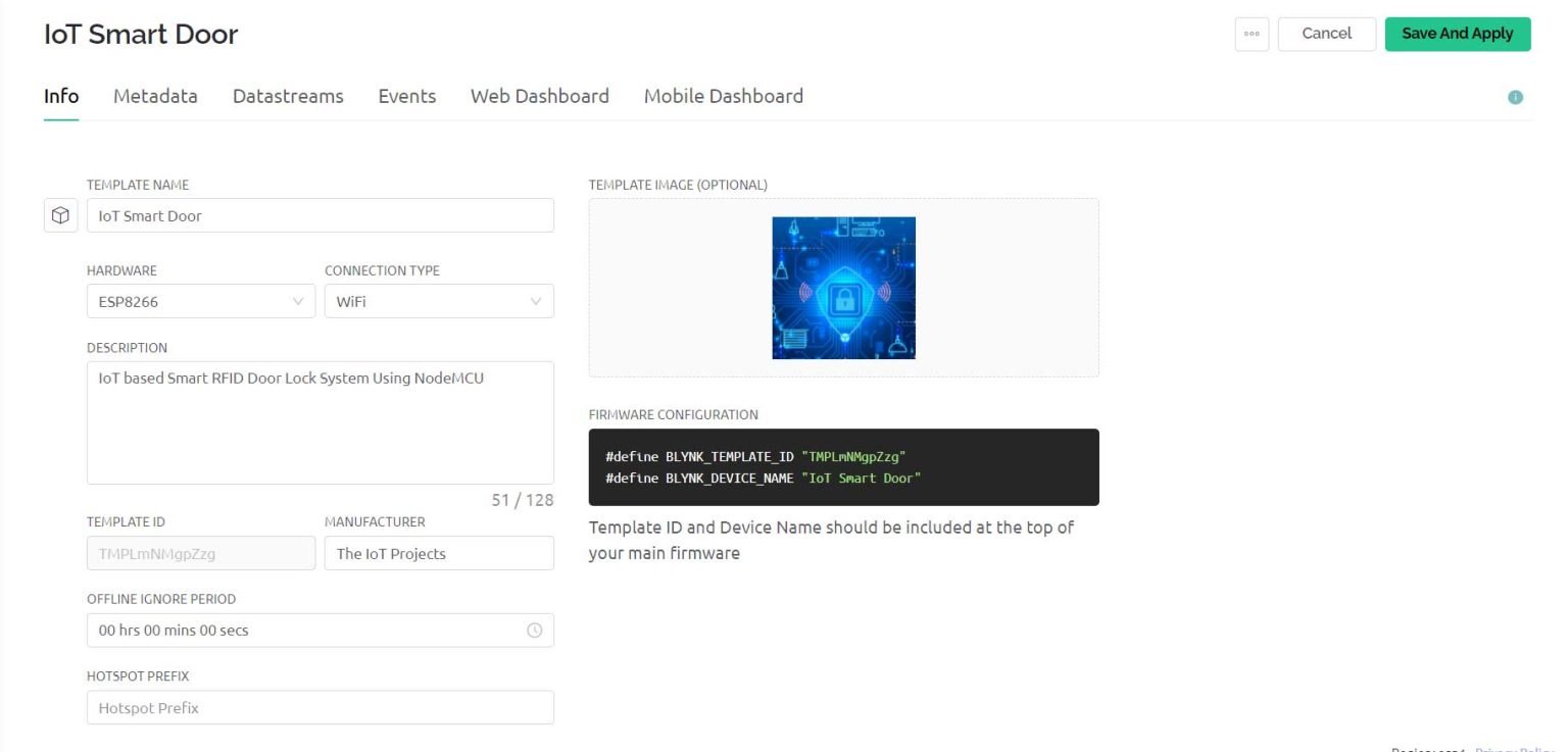 IoT Smart RFID Door Lock System Using NodeMCU ESP8266