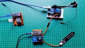 Multiple LoRa Nodes Communication with Master LoRa Node