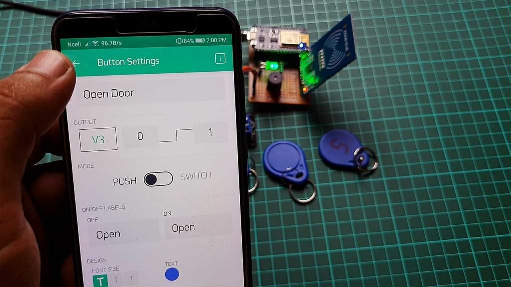 IoT based RFID Door Lock using ESP8266 - IoT Projects Ideas