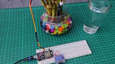 Capacitive Soil Moisture Sensor with ESP8266 & OLED Display