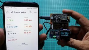 IoT Energy Meter using INA219 Sensor ESP8266 & Blynk
