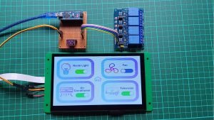 Smart Home using DWIN HMI Display & Arduino - IoT Projects Ideas