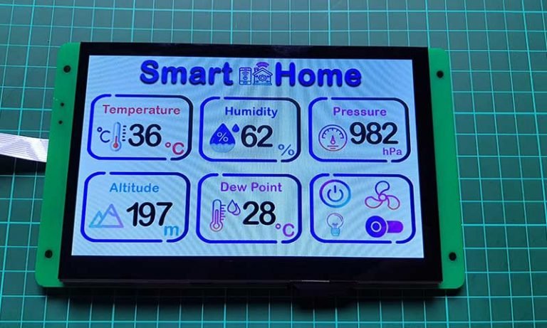Getting started with DWIN HMI Display - IoT Projects Ideas