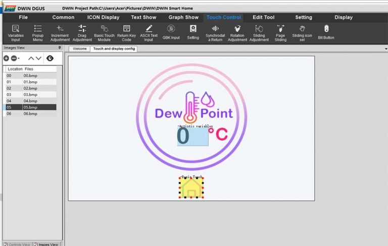 Smart Home Using Dwin Hmi Display And Arduino Iot Projects Ideas