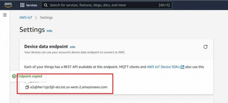 AWS IoT Core With ESP8266 & BME280 Sensor - IoT Projects Ideas