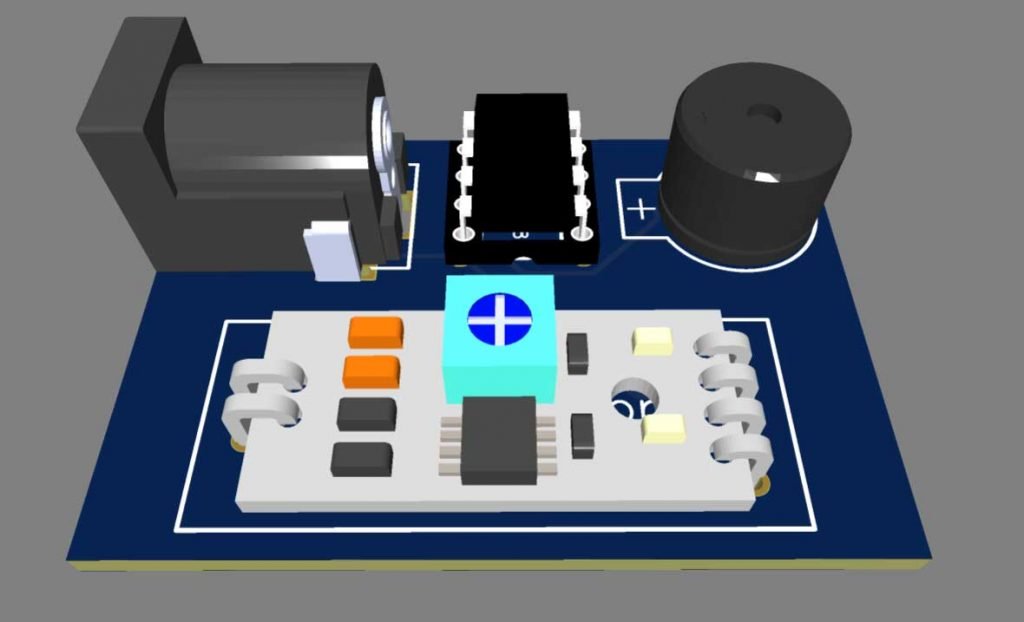 Rain Detection Alarm Using Attiny85 Iot Projects Ideas