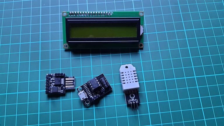 Mini Weather Station using DHT22 & AtTiny85 - IoT Projects Ideas