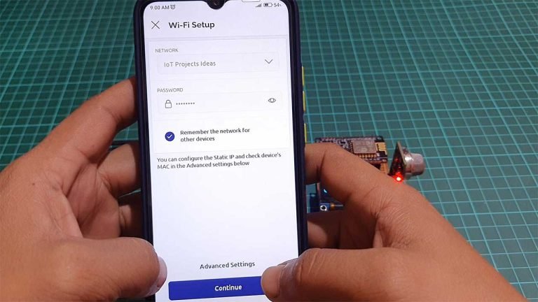 Iot Smoke And Gas Detector Using Esp8266 And Blynk