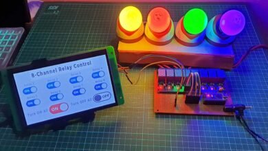 Relay Control with Arduino & DWIN Display - IoT Projects Ideas