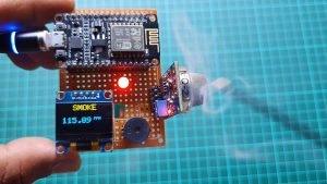 IoT Smoke & Gas Detector using ESP8266 & Blynk