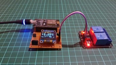 Temperature Control with ESP8266 & AsyncWebServer