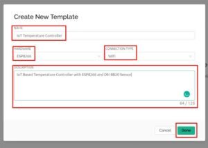 IoT Temperature Control System with ESP8266 & Blynk