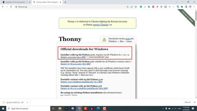 Getting Started with Raspberry Pi Pico using MicroPython