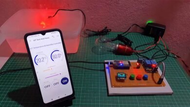 IoT Temperature & Humidity Monitoring & Control System using ESP32 ...