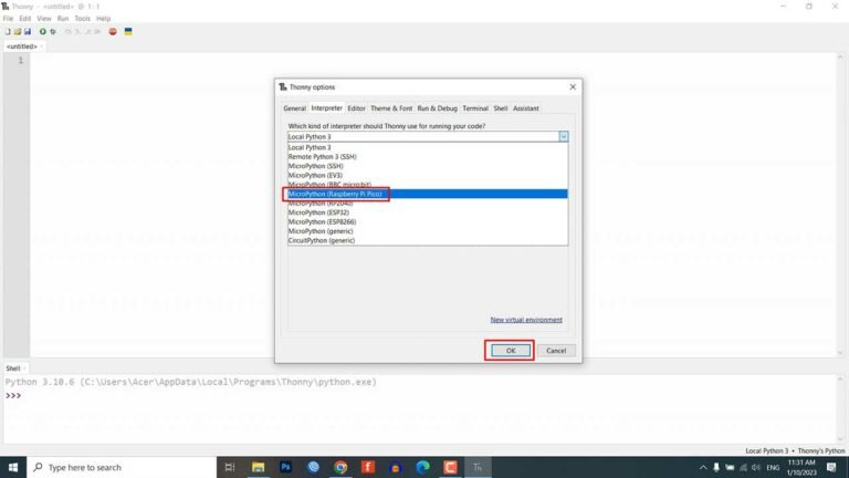 Getting Started With Raspberry Pi Pico Using Micropython