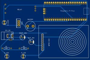 RFID Based Door Lock Control System using Raspberry Pi Pico