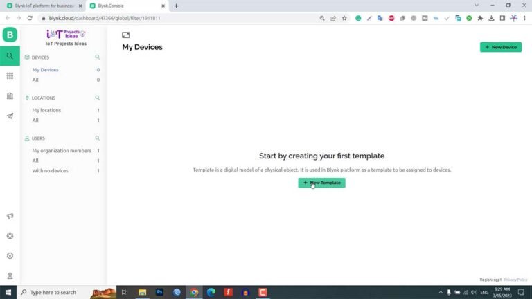 Home Automation using Raspberry Pi Pico W & Blynk 2.0