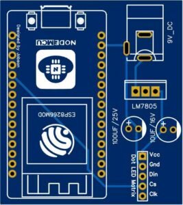 Bitcoin $ Price Tracker Using ESP8266 & MAX7219 - IoT Projects