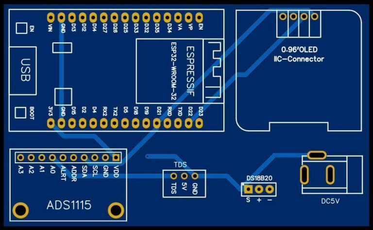 Iot Water Quality Monitoring With Tds Sensor And Esp32