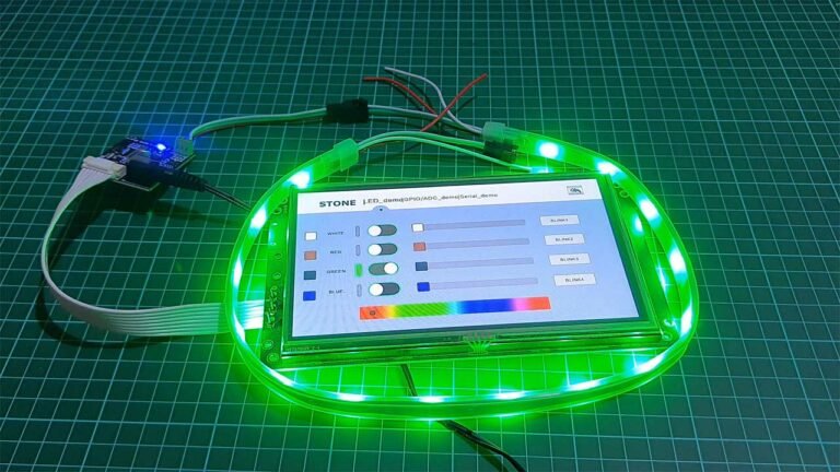 Getting Started With Stone HMI TFT LCD Display - IoT Projects Ideas