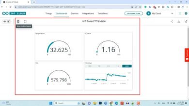 IoT Water Quality Monitoring with TDS Sensor & ESP32