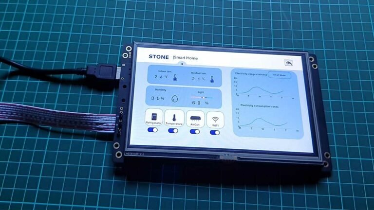 Getting Started With Stone HMI TFT LCD Display - IoT Projects Ideas