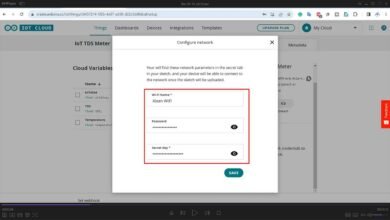 IoT Water Quality Monitoring with TDS Sensor & ESP32