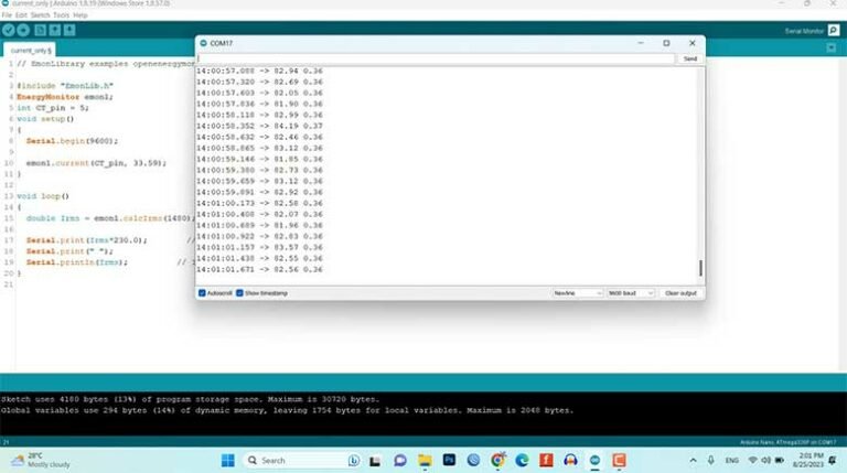 Interfacing Zmct103c Current Sensor With Arduino Iot Projects Ideas